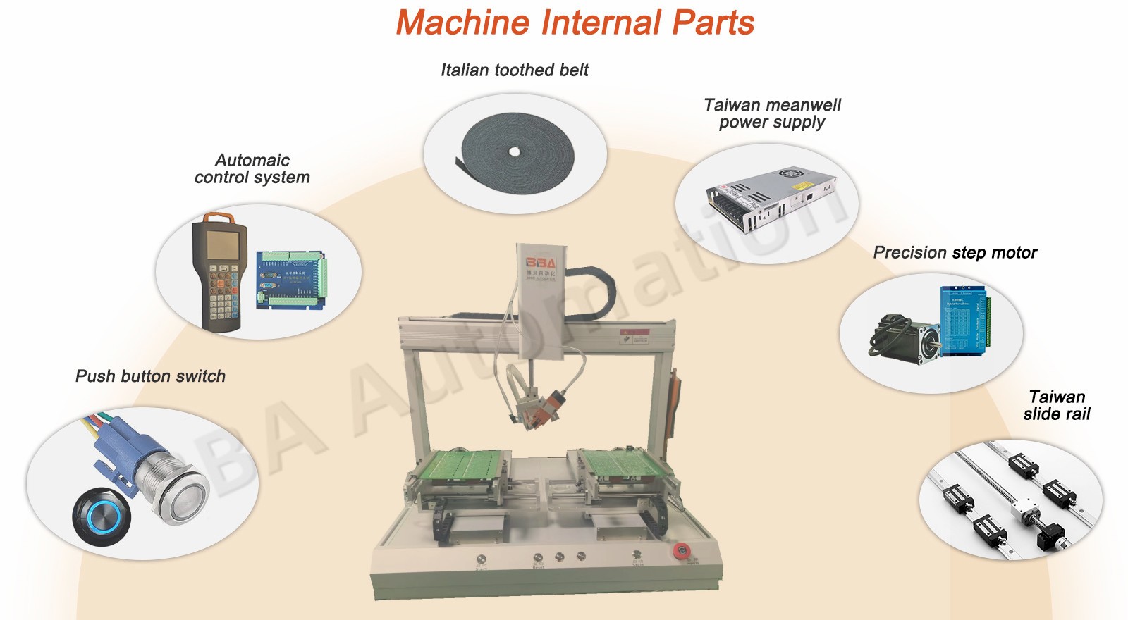 중국 제조업체의 Pcb 리드 핀 클리핑을위한 Bba 자동 커패시터 풋 클리퍼 머신 Bobang Automation